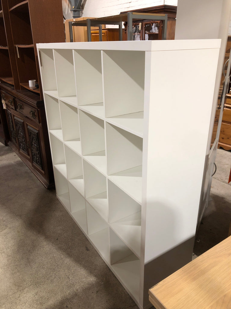 White IKEA Kallax 4x4 Storage Unit – The Home Remedy Stroud