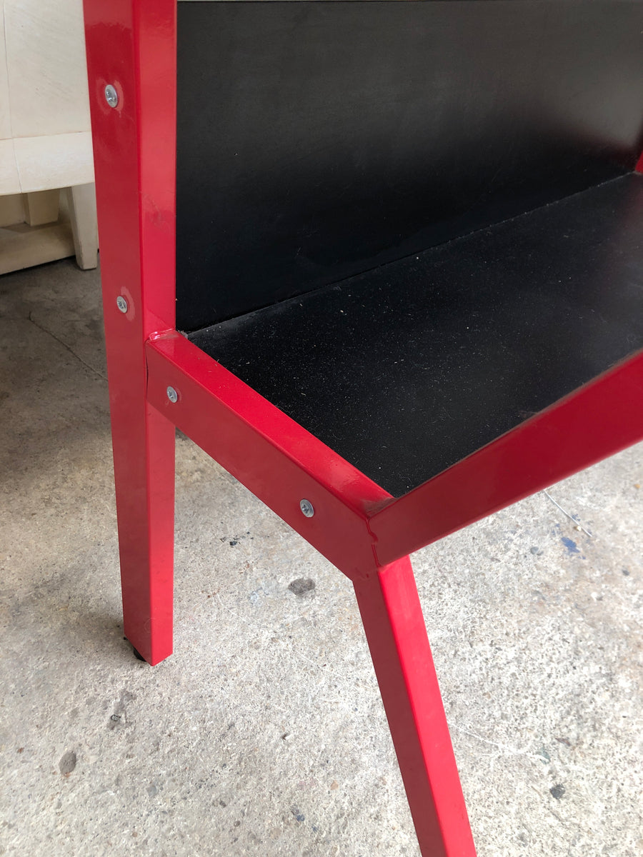Red & Black Desk – The Home Remedy Stroud
