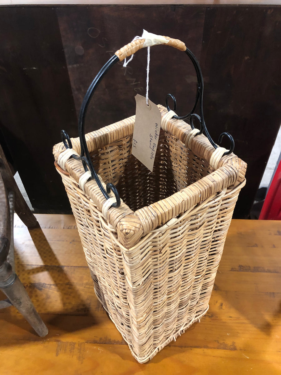 Wicker Umbrellas Stand – The Home Remedy Stroud